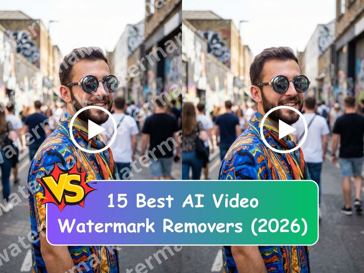 15 Best AI Video Watermark Removers in 2026 (Tried, Tested, Ranked)